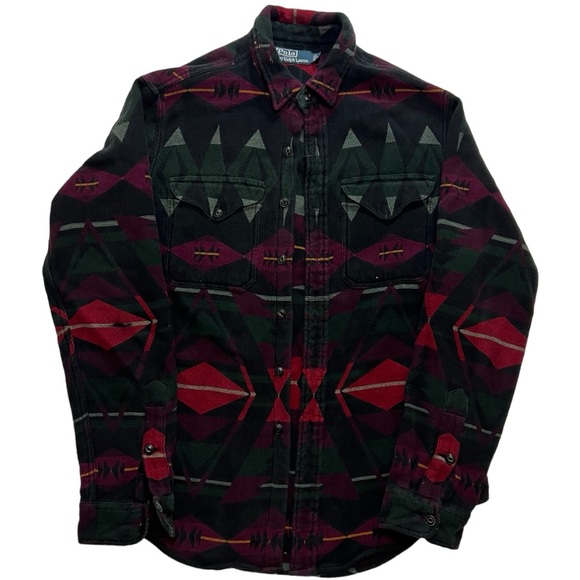 Polo Ralph Lauren | Shirts | Vintage Polo Ralph Lauren Aztec Long Sleeve | Poshmark